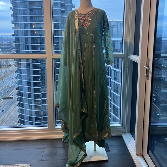Salwars | Pakistani 3 Piece Suit In Large | Poshmark